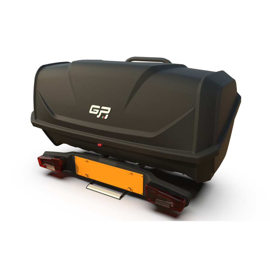 GP Fietsendrager met bagage koffer | Winparts.be - Fietsendrager op ...