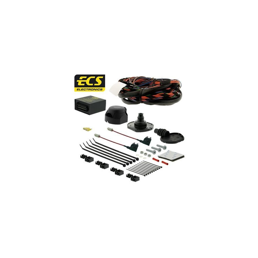 E-set, trekhaak BW034B1 ECS Electronics voor o.a. BMW | Winparts.nl - Kabelset autospecifiek