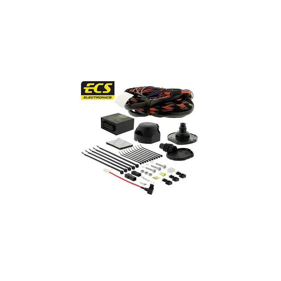 E-set, trekhaak FR123B1 ECS Electronics voor o.a. FORD, FORD USA | Winparts.nl - Kabelset ...