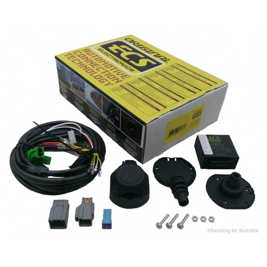E-set, trekhaak LR-006-DH ECS Electronics voor o.a. LAND ROVER | Winparts.nl - Kabelset ...