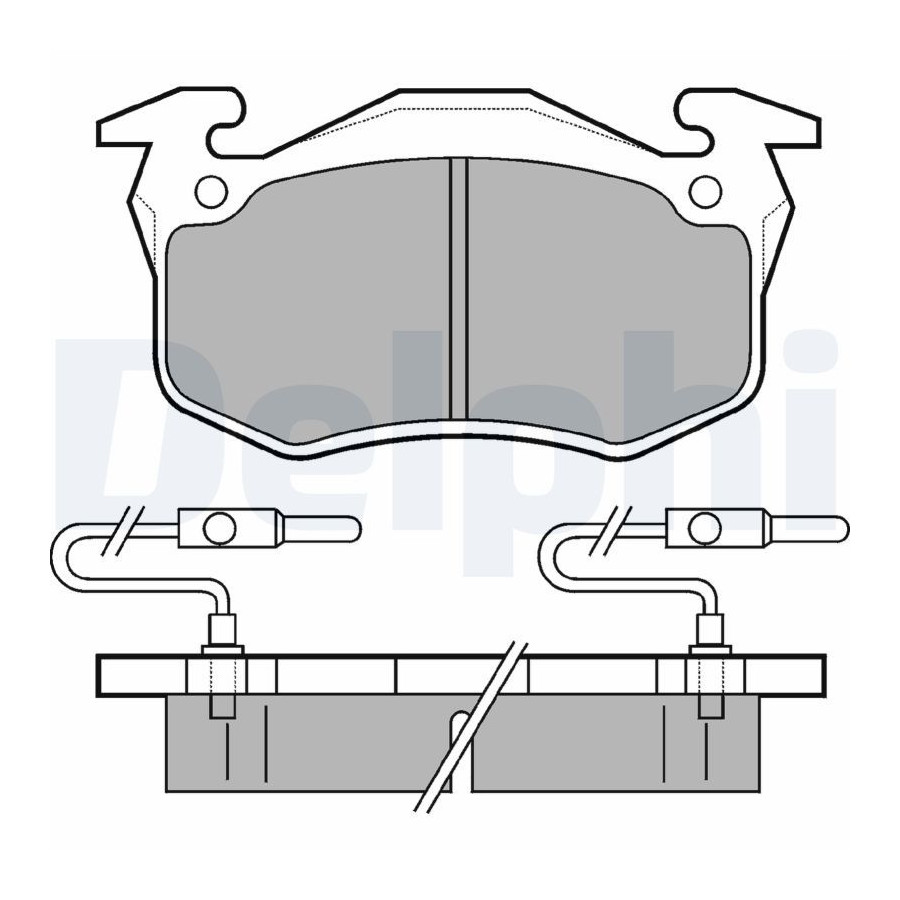 Brake pad set, disc brake | Winparts.eu - Brake pads