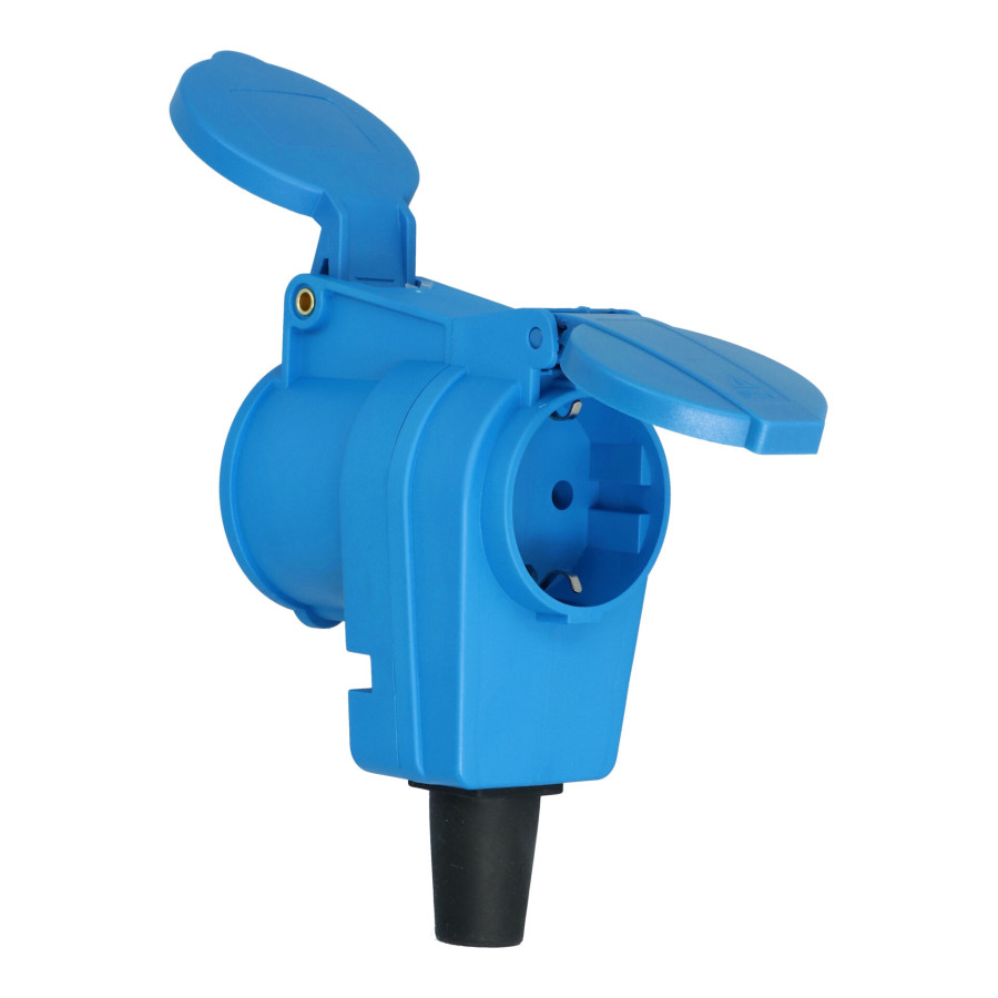 Carpoint CEE Schuko Contrastekker 3-Polig 16A | Winparts.nl - Elektra