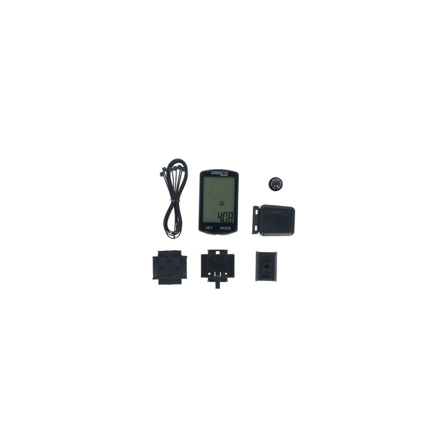 Dresco Draadloze Fietscomputer 19 Functies | Winparts.nl - Fiets ...