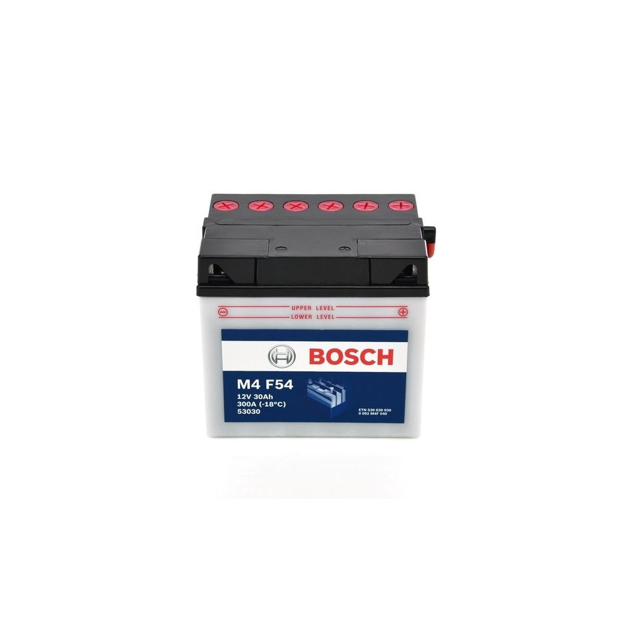 Bosch M4 F54 Black Accu 30 Ah | Winparts.nl - Motorfiets accu