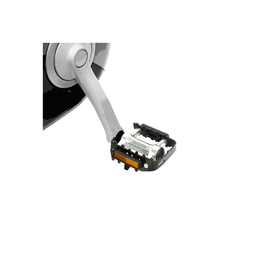 Dresco Pedals MTB Metal Chrome / Black | Winparts.eu - Bicycle parts