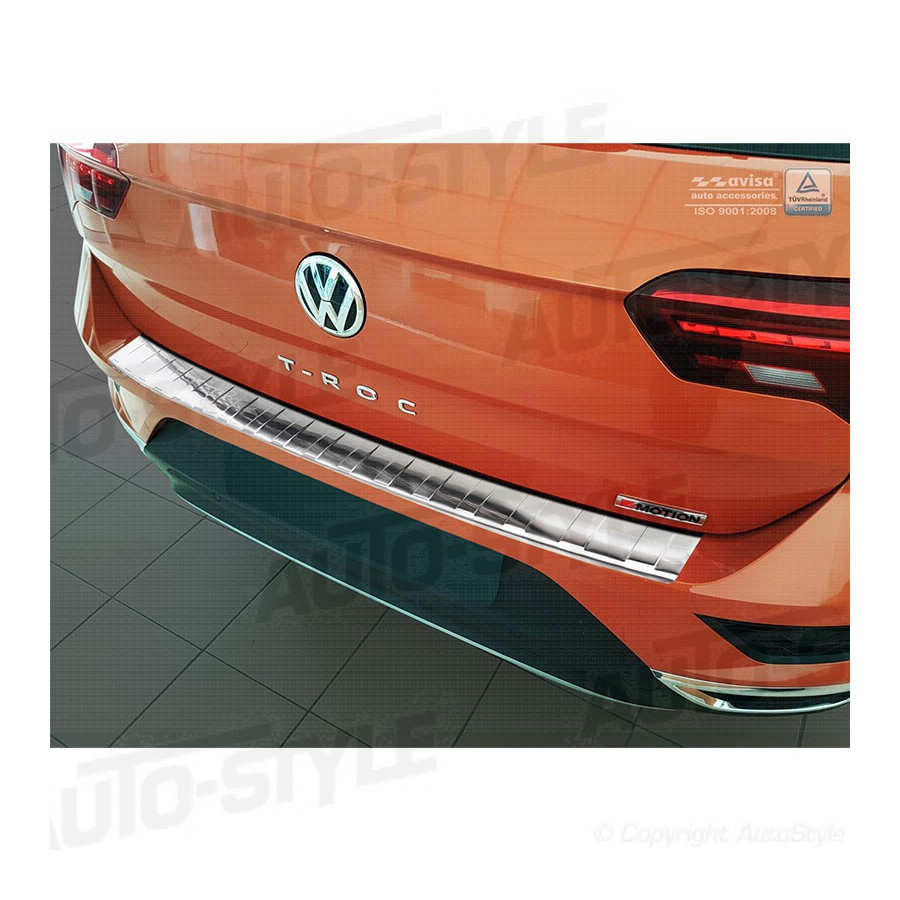 RVS Bumper beschermer passend voor Volkswagen T-Roc 11/2017- voor o.a ...