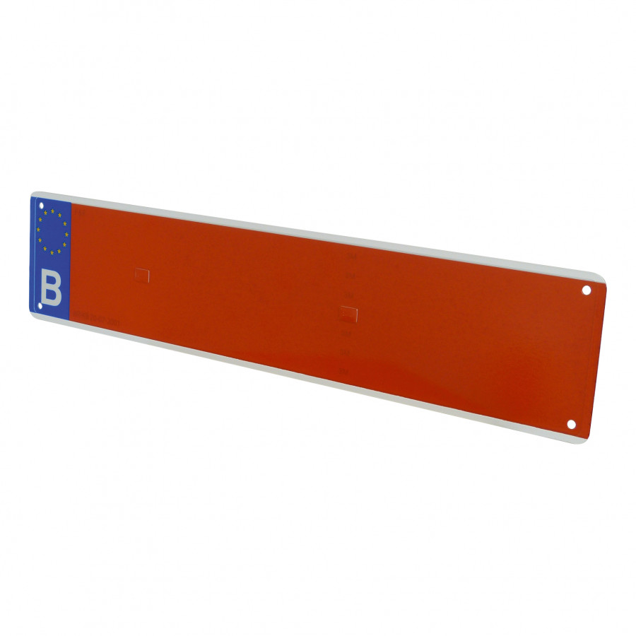 Nummerplaat landbouw rood | Winparts.nl - Kentekenplaat houders