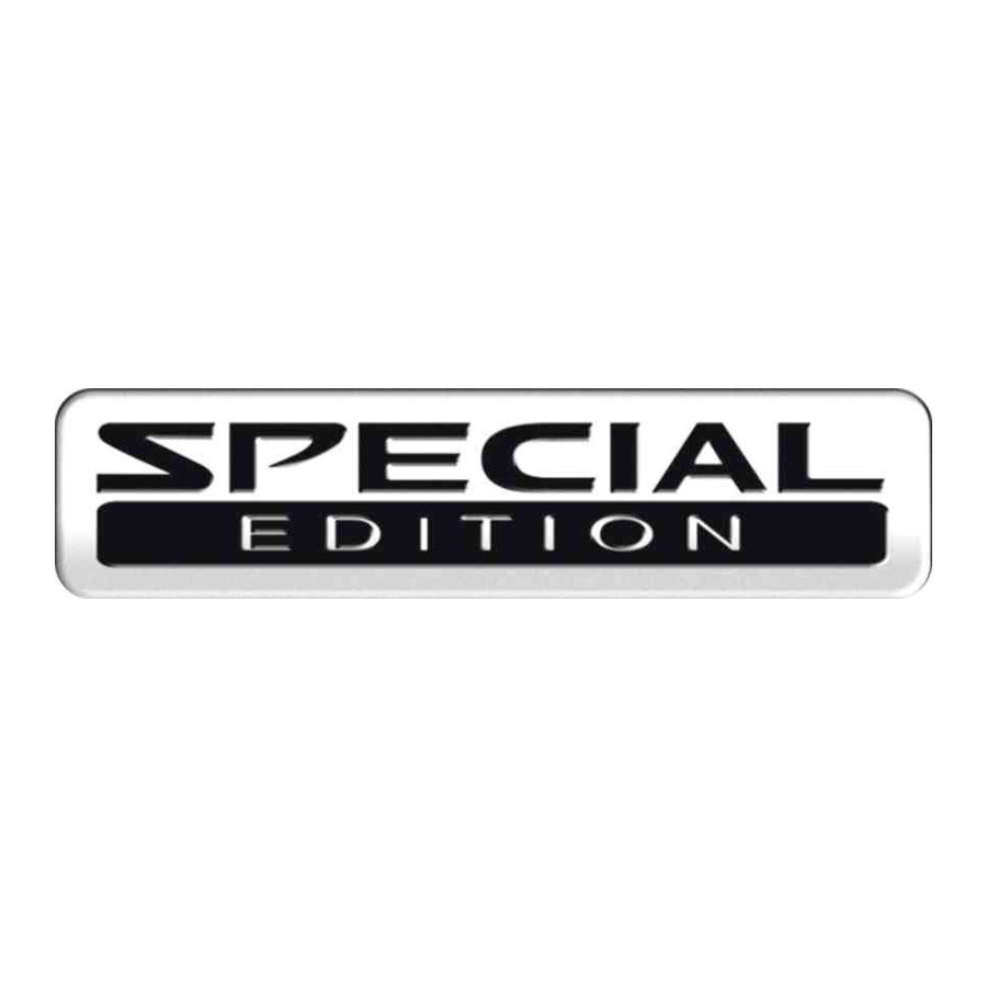 Aluminium Embleem/Logo - SPECIAL EDITION - 7x1,7cm | Winparts.nl - Stickers