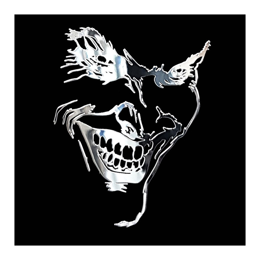 Nikkel Sticker 'Joker' - 45x55mm | Winparts.nl - Stickers