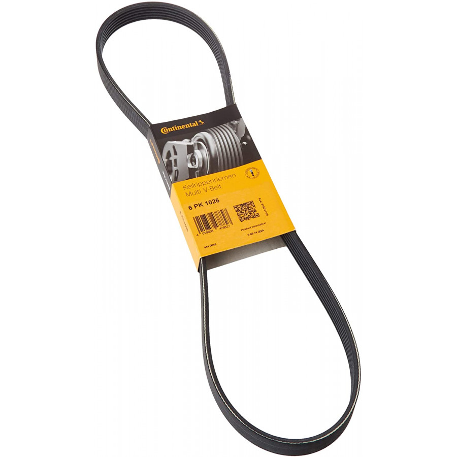 V-Ribbed Belts 6PK 1026 Contitech | Winparts.co.uk - Auxiliary belt
