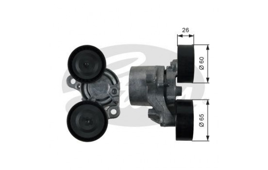 Tensioner Pulley, v-ribbed belt DriveAlign® T39199 Gates | Winparts.ie ...