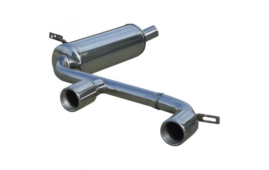 100% stainless steel Performance Exhaust 'Central' Renault Megane II 2. ...