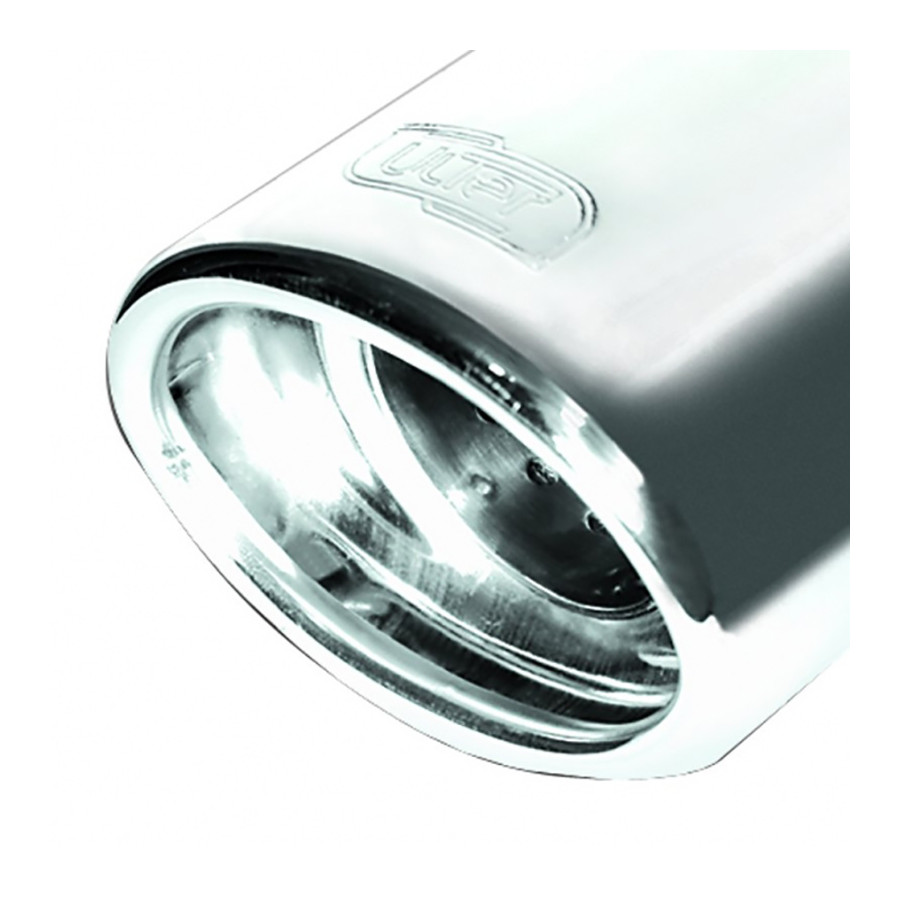 Sports exhaust Fiat 500 1.2i 51kW / 1.4i 74kW 2007- 95x65mm | Winparts ...