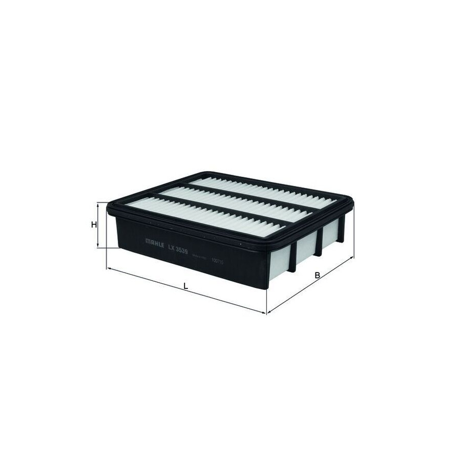 Air Filter LX 3539 Mahle | Winparts.eu - Air filter