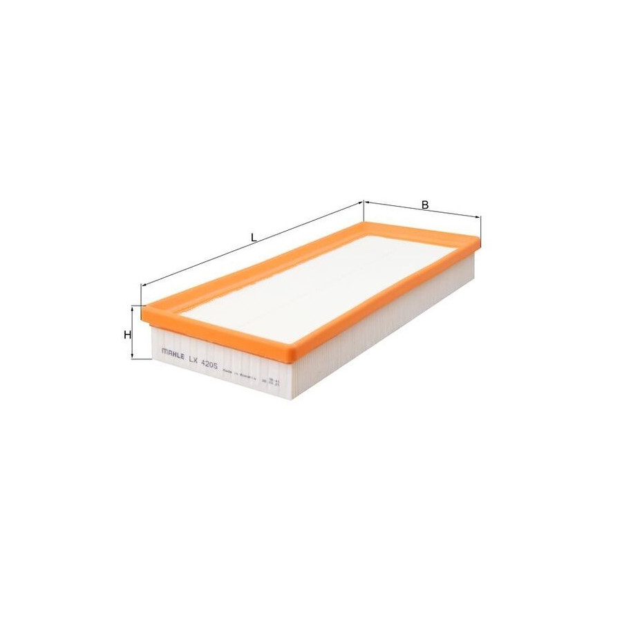 Air Filter LX 4205 Mahle | Winparts.eu - Air filter