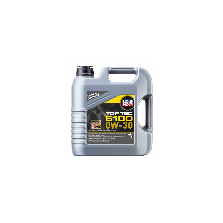 Liqui Moly Top Tec 6100 0W30 C2 4L | Winparts.be - Motorolie
