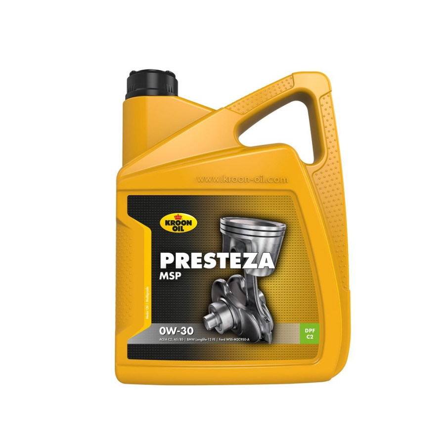 Motorolie Kroon-Oil Presteza MSP 0W-30 C2 5L | Winparts.nl - Motorolie