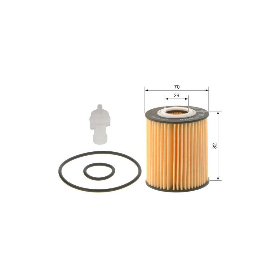 Oliefilter P7090 Bosch voor o.a. LEXUS, TOYOTA | Winparts.nl - Oliefilters