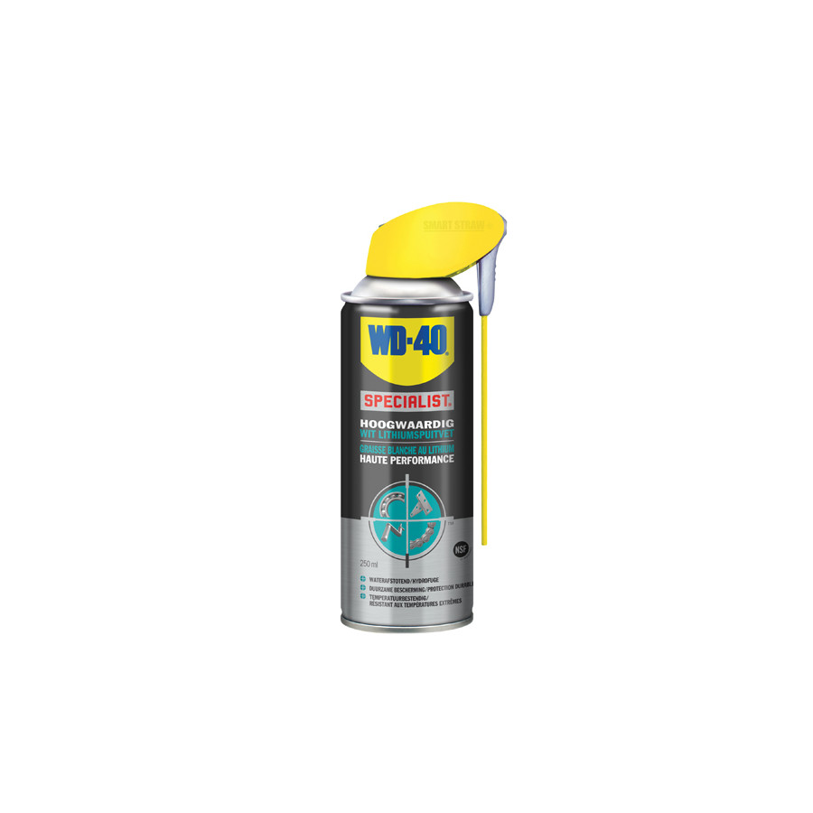 WD-40 Specialist White Lithium Spray Graisse 250 ml | Winparts.fr ...