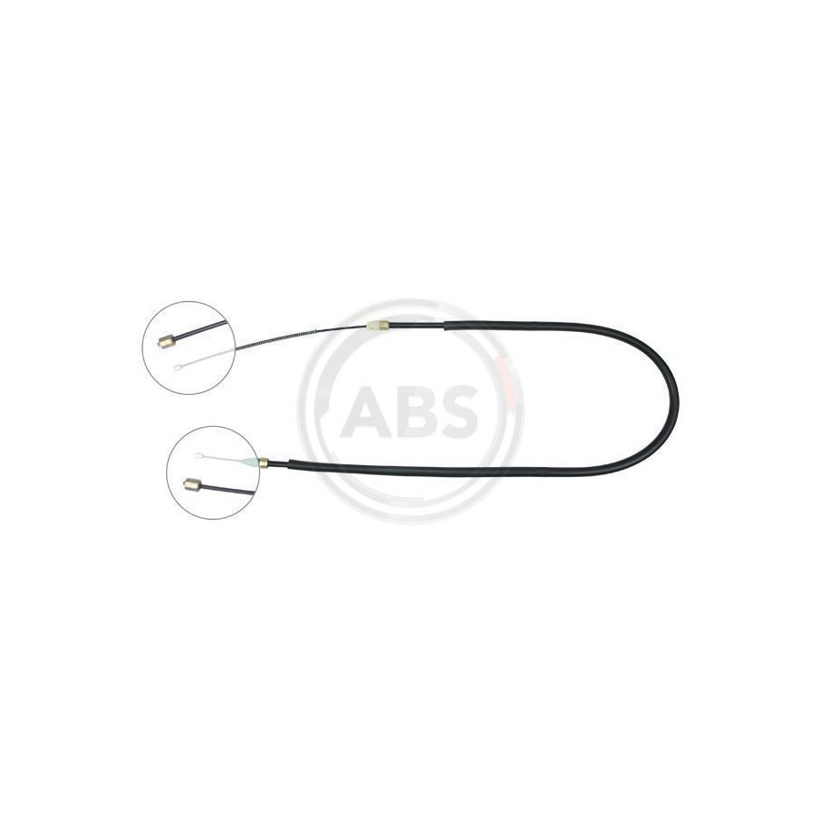 Tirette à câble, frein de stationnement K13126 ABS | Winparts.fr ...