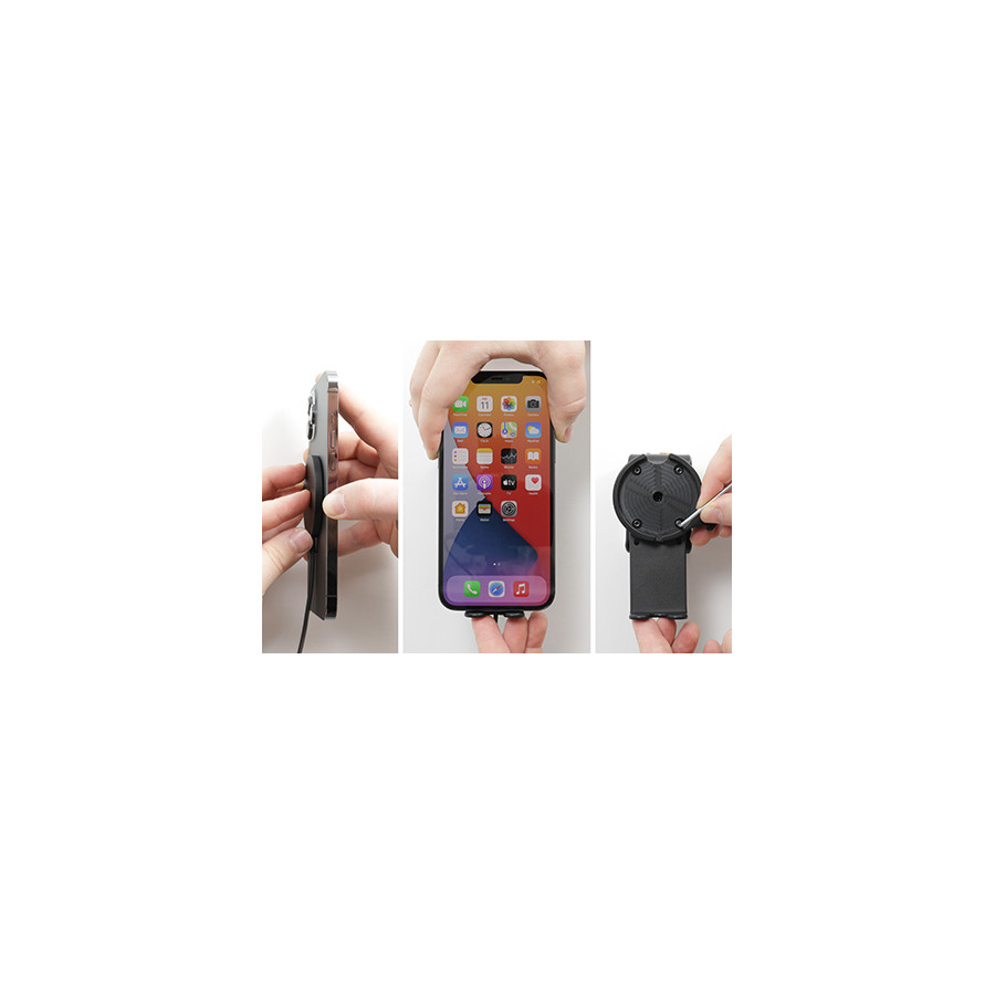 Apple iPhone MagSafelader , Actieve houder met 12V USB SIG-Plug ...