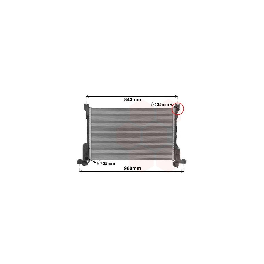 RADIATOR 43002624 International Radiators voor o.a. FIAT, NISSAN, OPEL ...
