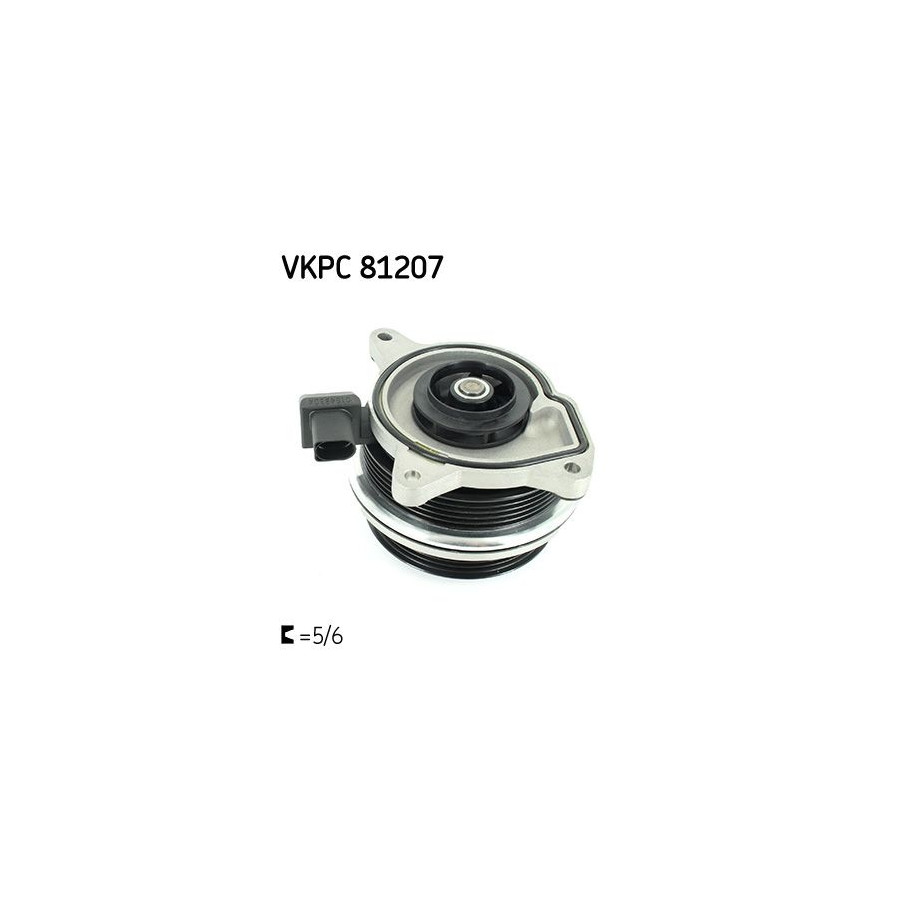 Waterpomp, motorkoeling VKPC 81207 SKF voor o.a. AUDI, SEAT, SKODA ...
