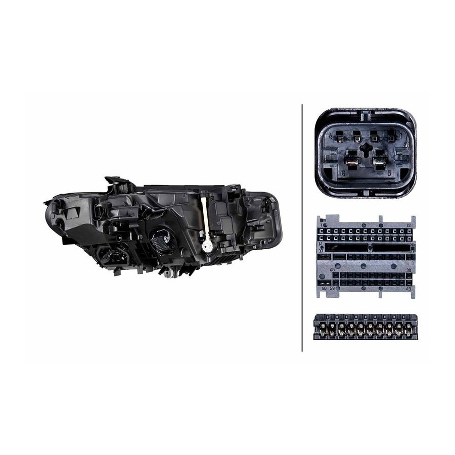 Headlight 1EX 016 808-611 Hella | Winparts.eu - Headlight