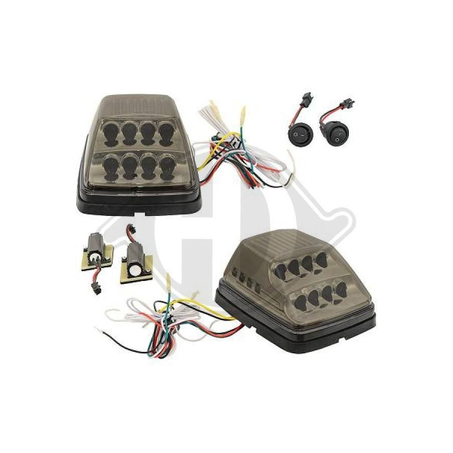Turn signal set HD Tuning 1695276 Diederichs | Winparts.eu - Indicators
