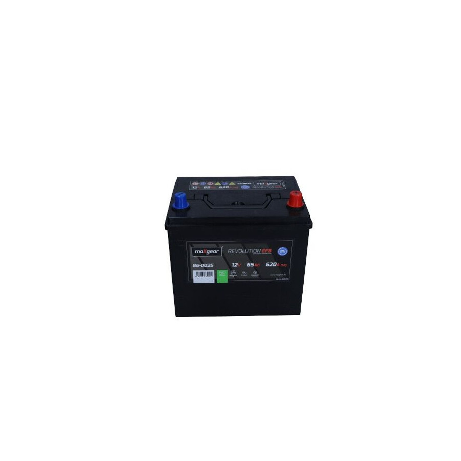 Accu 12V 65AH/620A voor o.a. CITROEN, HYUNDAI, INFINITI, KIA, MAZDA ...