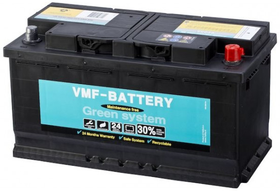 VMF Calcium SMF 12V 100Ah voor o.a. ALFA ROMEO, ALPINA, ASTON MARTIN ...