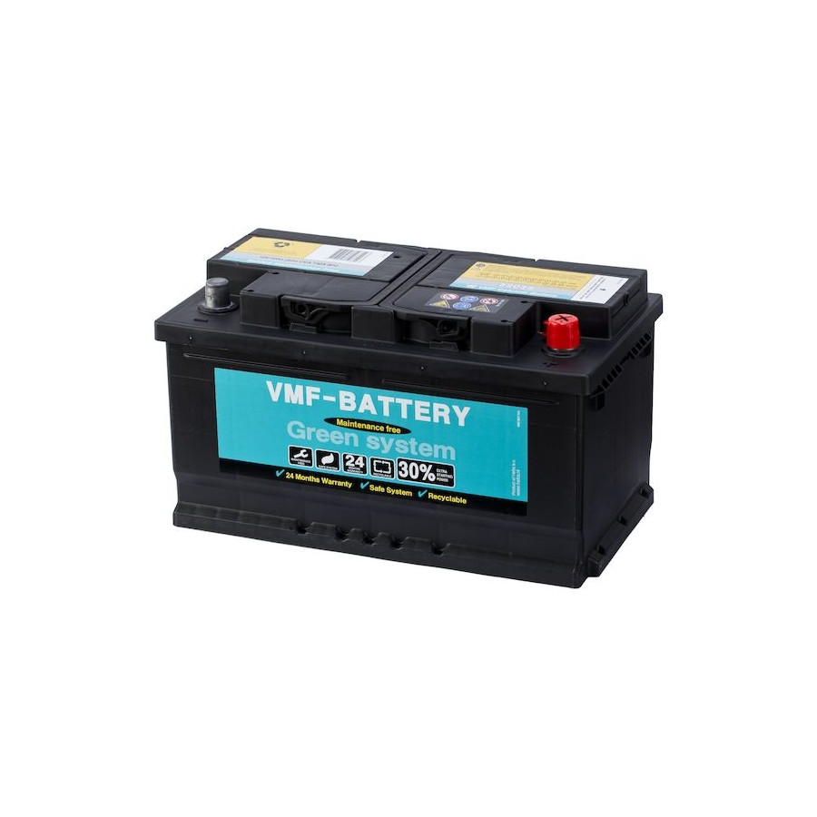 VMF Calcium SMF 12V 80Ah voor o.a. ALFA ROMEO, ALPINA, AUDI, BMW ...