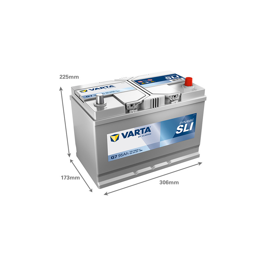 Accu / Batterij voor o.a. ALFA ROMEO, BHARATBENZ, CITROEN, DAIHATSU ...