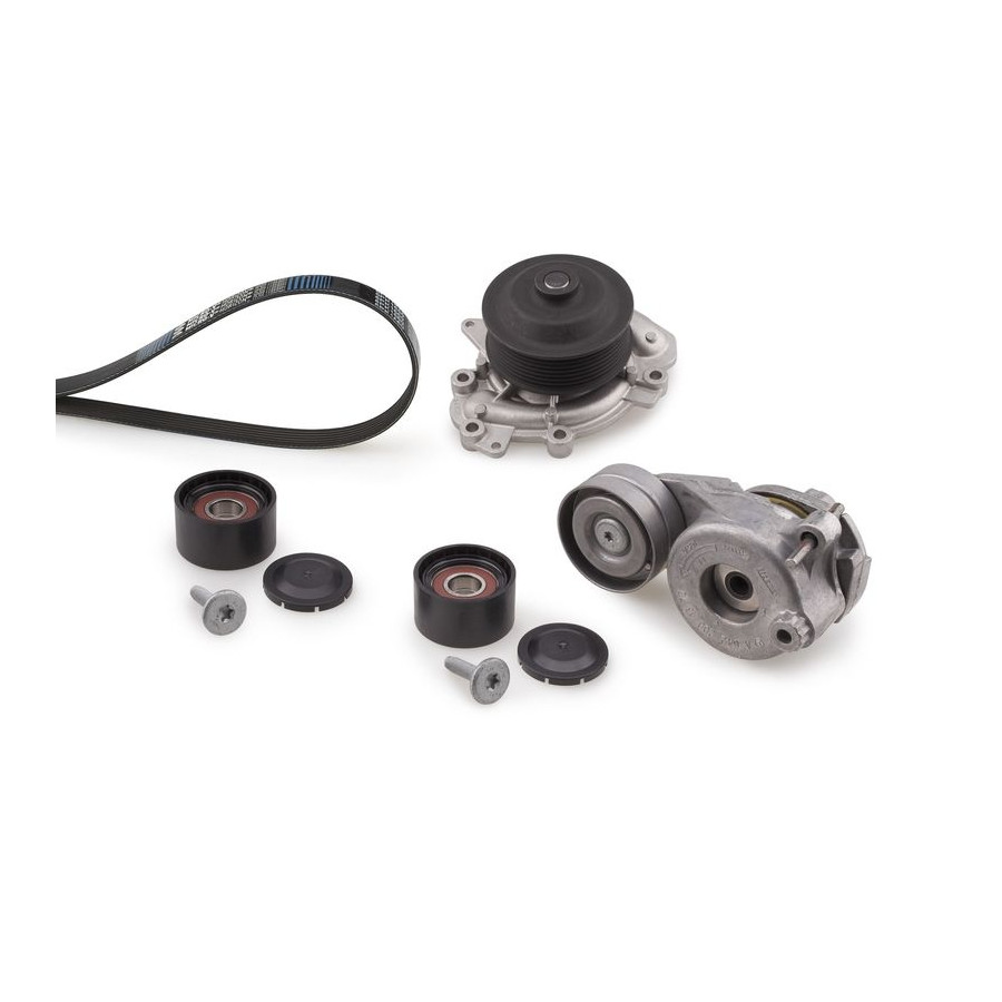 Multiriem set + waterpomp KP17PK2035-2 Gates voor o.a. CHRYSLER, JEEP ...