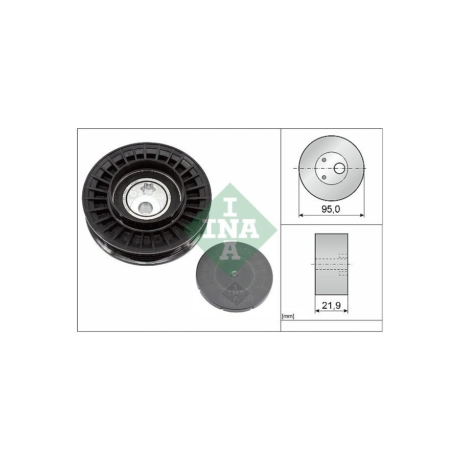 Spanrol, Poly V-riem 531096310 Ina voor o.a. BMW | Winparts.nl ...