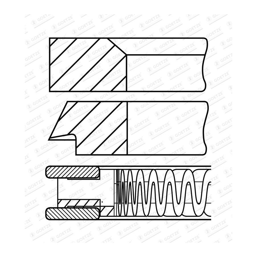 Zuigerveerset voor o.a. AUTOBIANCHI, FIAT, LADA, LANCIA | Winparts.nl ...