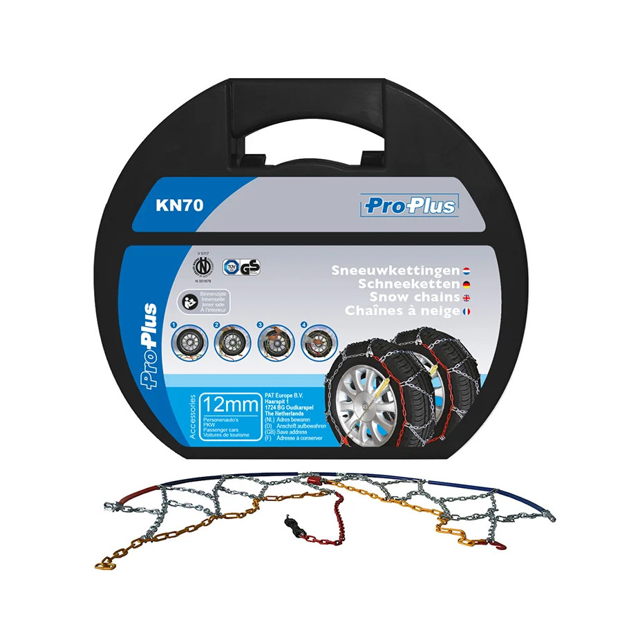 Sneeuwkettingen ProPlus 12mm KN70 | Winparts.nl - Sneeuwkettingen