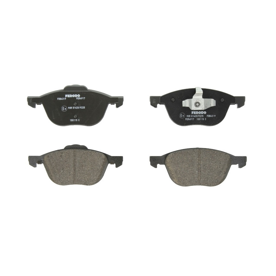 Remblokken set FDB4319 Ferodo voor o.a. FORD | Winparts.nl - Remblokken