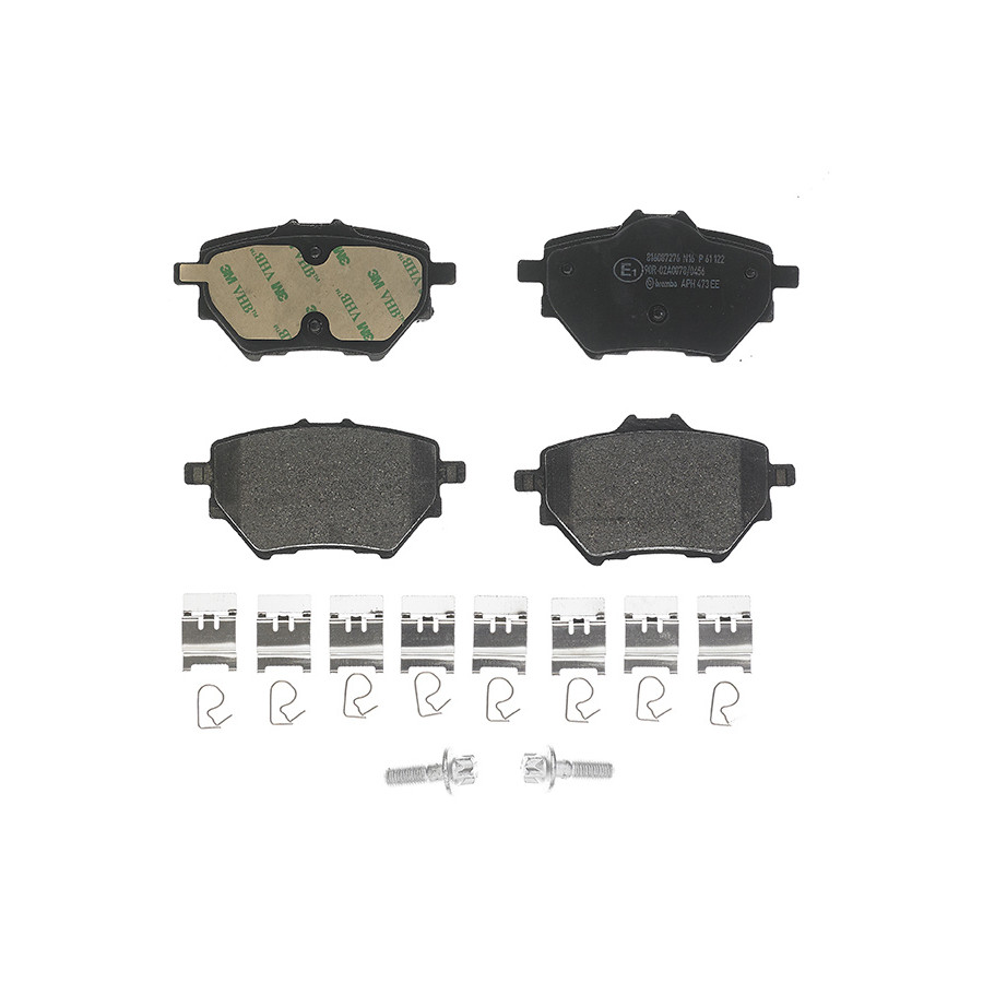 Remblokken set P61122 Brembo voor o.a. CITROEN, DS, OPEL, PEUGEOT ...