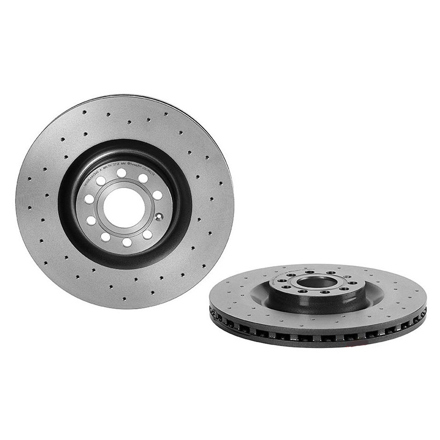 Remschijf 09.C892.1X Brembo voor o.a. AUDI, SEAT, SKODA, VOLKSWAGEN ...