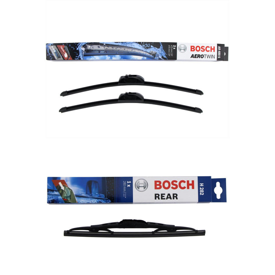 Bosch Ruitenwissers voordeelset AR480S + H282 voor o.a. BMW, HONDA ...