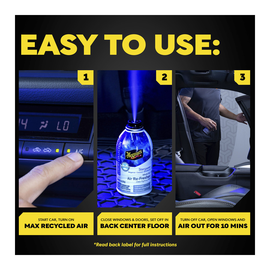 Meguiar's Stargazer Car Air Re-Fresher Aerosol 57gr | Winparts.be ...