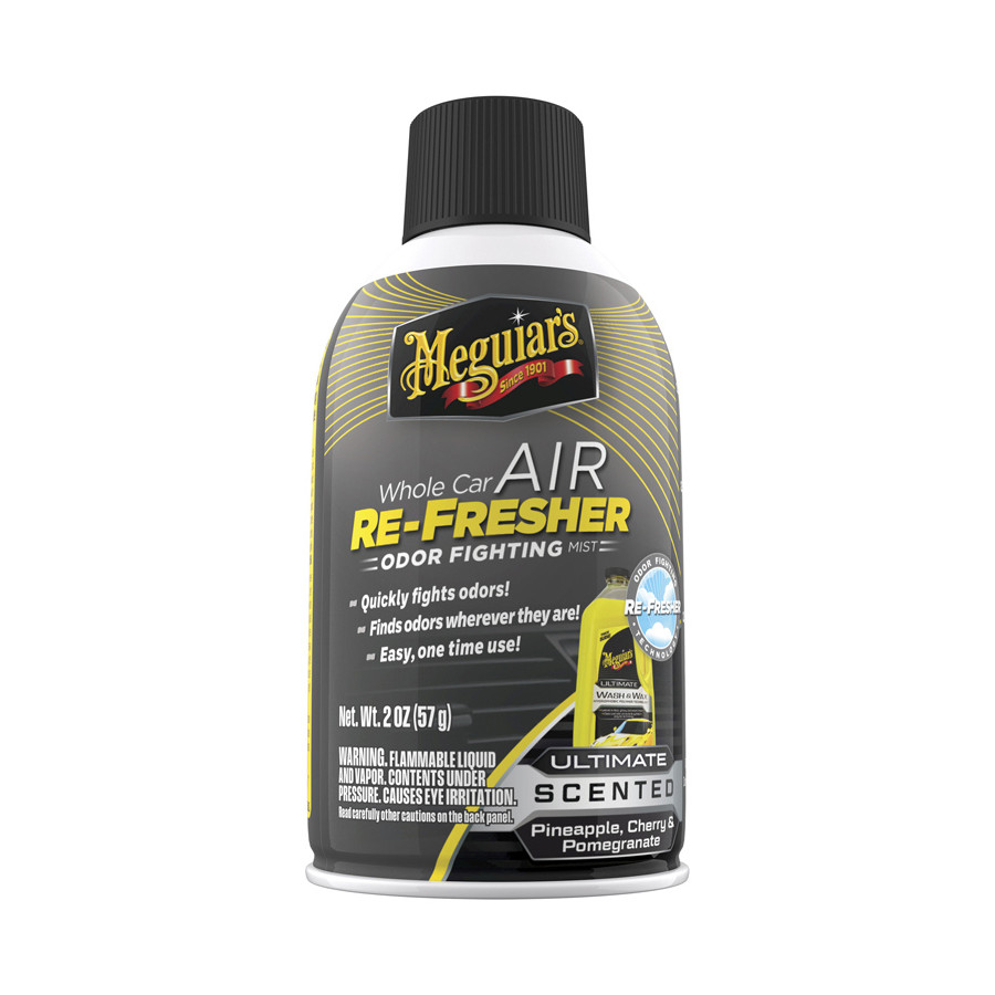 Meguiar's Ultimate Whole Car Air Re-Fresher Aerosol 57gr | Winparts.be ...