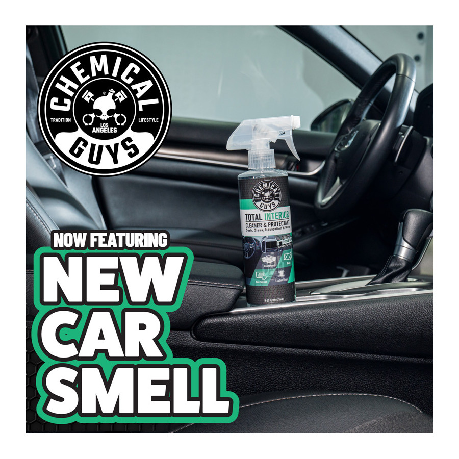 Chemical Guys Total Interior Cleaner & Protectant - New Car Smell ...