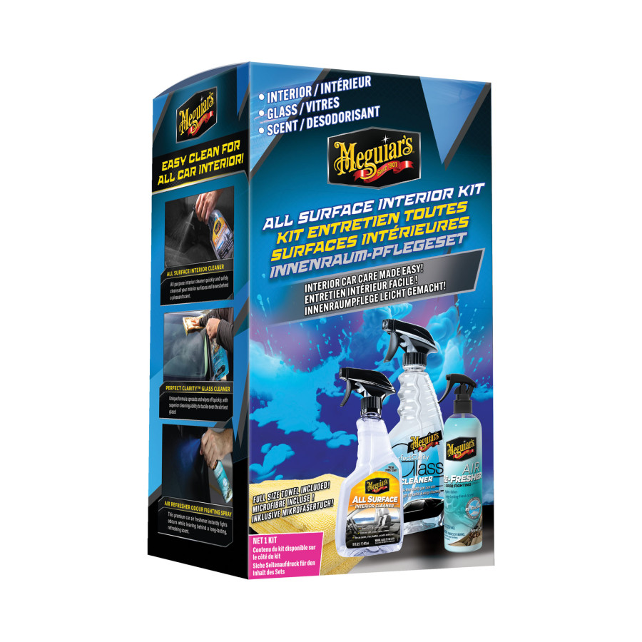 Meguiar's All Surface Interior Kit | Winparts.nl - Bekleding reinigen