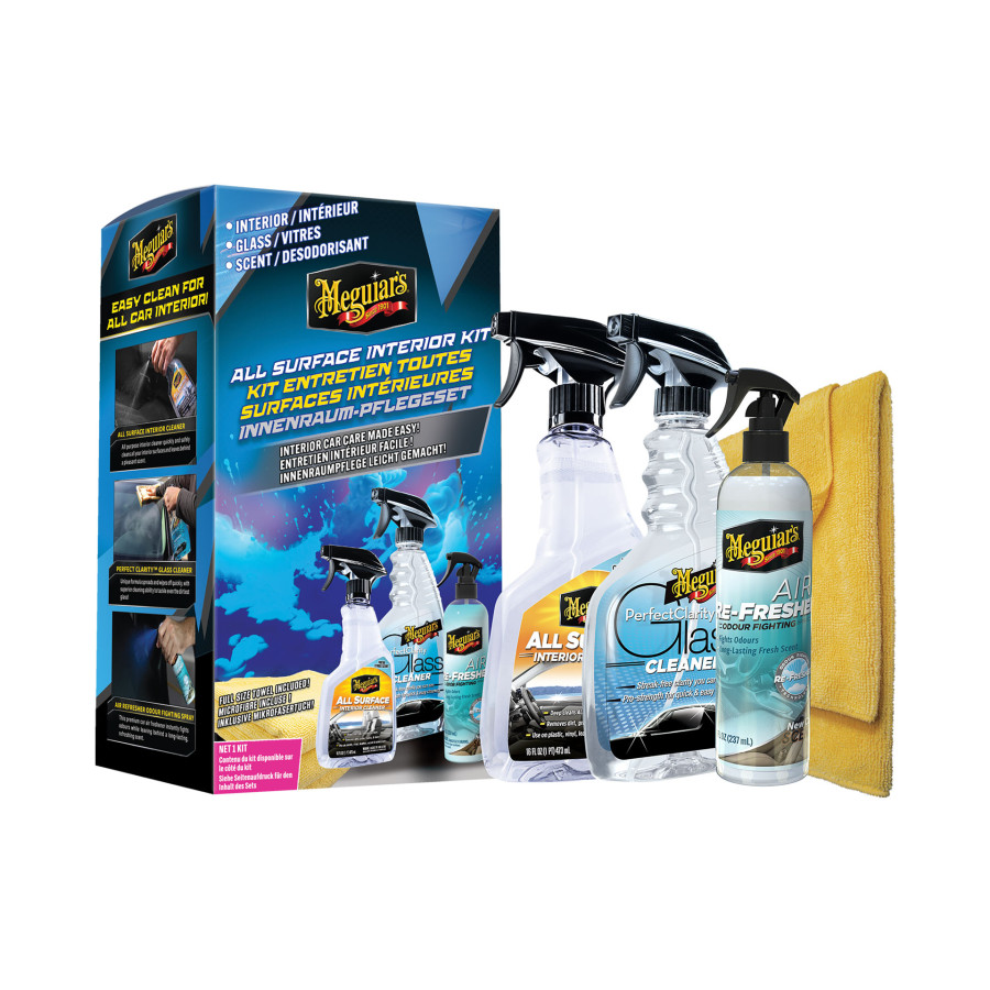 Meguiar's All Surface Interior Kit | Winparts.nl - Bekleding reinigen