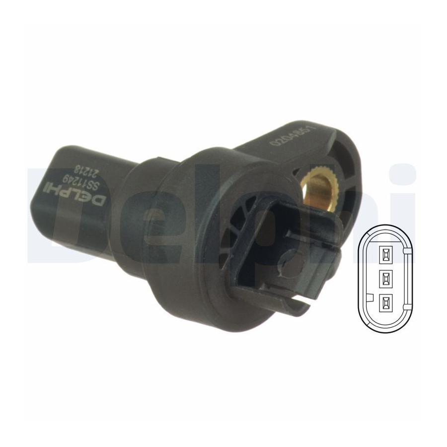 Krukassensor SS11249 Delphi voor o.a. BMW | Winparts.nl - Krukassensor