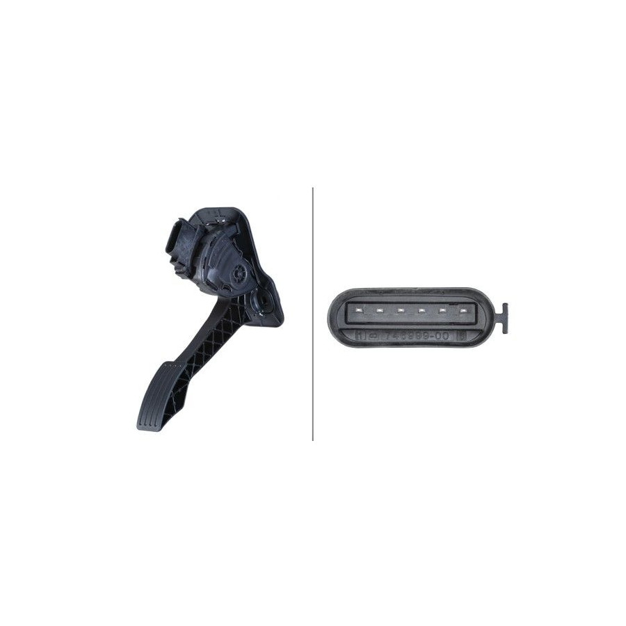 Sensor, accelerator pedal position | Winparts.ie - Accelerator pedal ...