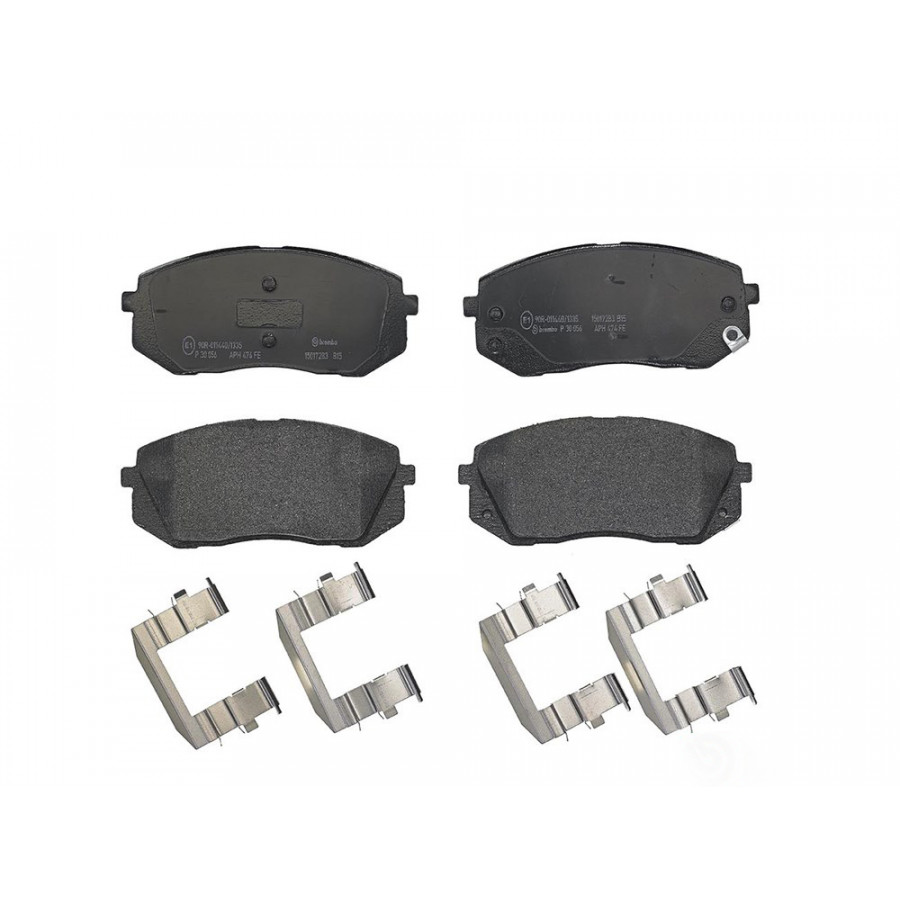 Kit de plaquettes de frein, frein à disque P 30 056 Brembo | Winparts ...
