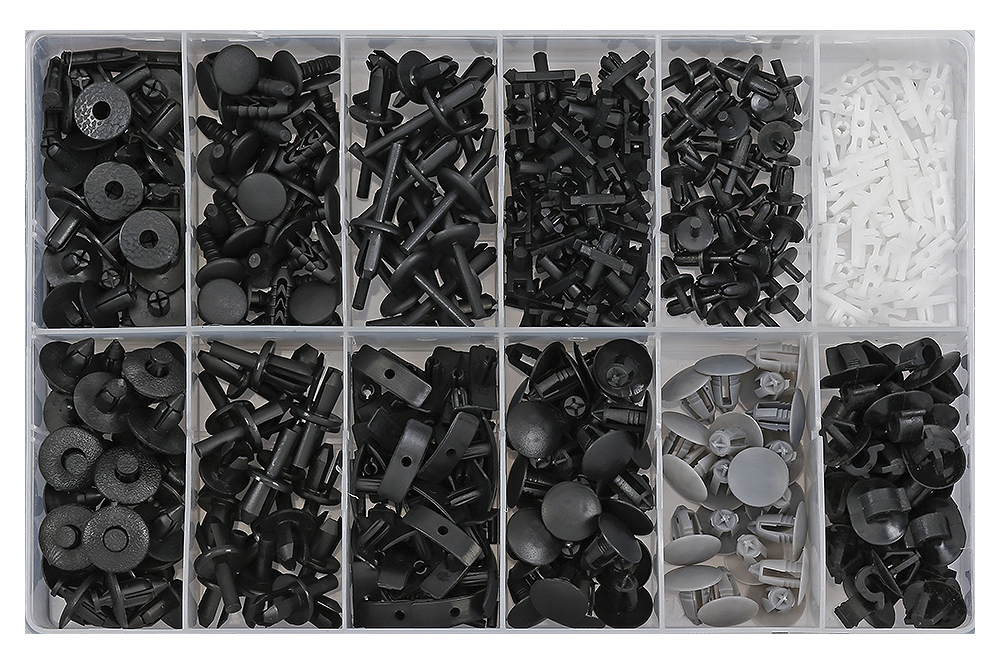 Sortiment trim klipp för Volvo 350 stycken | Winparts.se - Clips